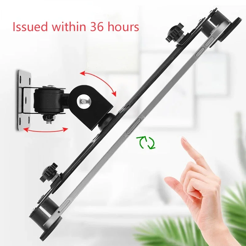 Aluminum-Alloy-Wall-Mount-Tablet-Holder-Wall-Hang-Bracket-Stand-for ...