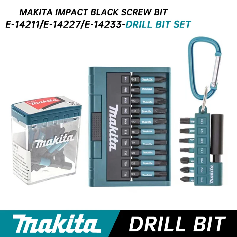 Makita-E-14227-E-14211-E-14233-Screwdriver-Set-Hexagonal-Cross-Electric ...