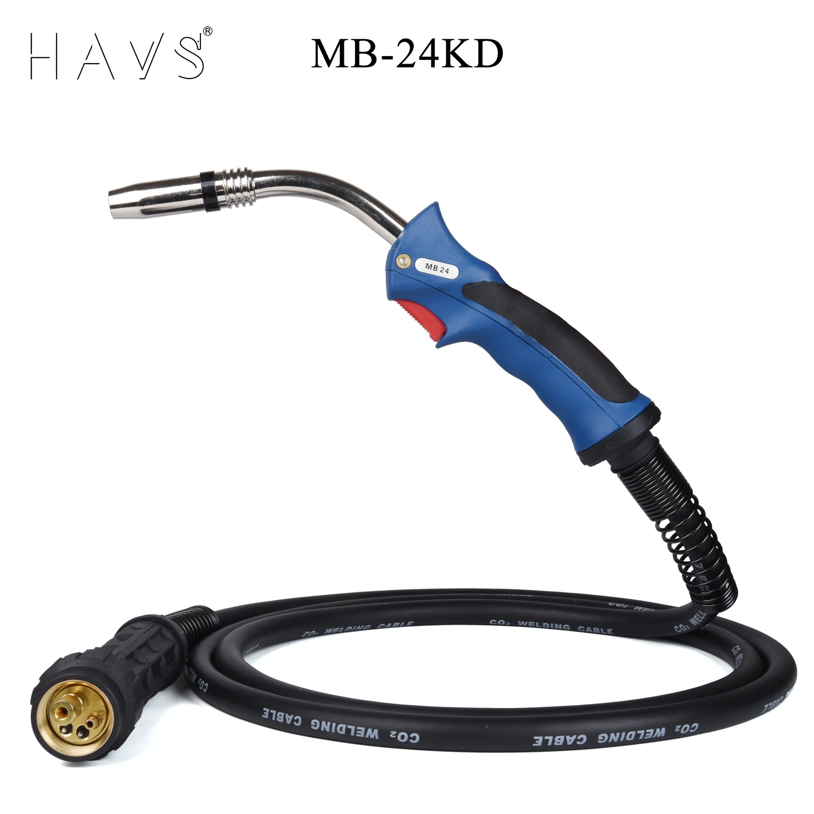24KD-250A-MIG-MAG-Welding-Torch-Gun-3M-9-84Ft-European-Connector-For ...