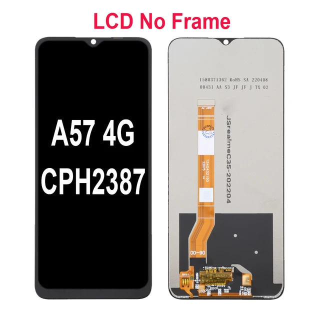 6.56" For OPPO A57 4G 5G PFTM20 CPH2387 LCD Display Touch Screen ...