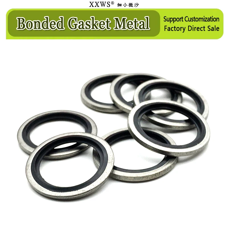 1-10pcs-M5-M6-M8-M10-M12-60-High-Press-Hydralic-Oil-Rubber-Washers ...