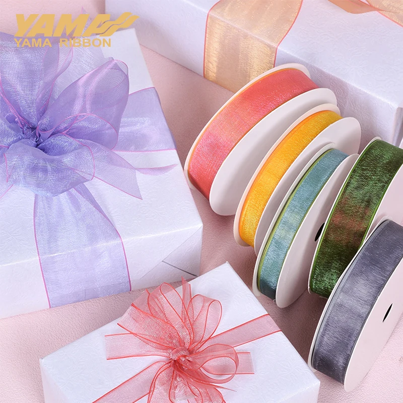 YAMA-Polyester-Ombre-Organza-Ribbon-for-Crafts-DIY-Hair-Accessories ...