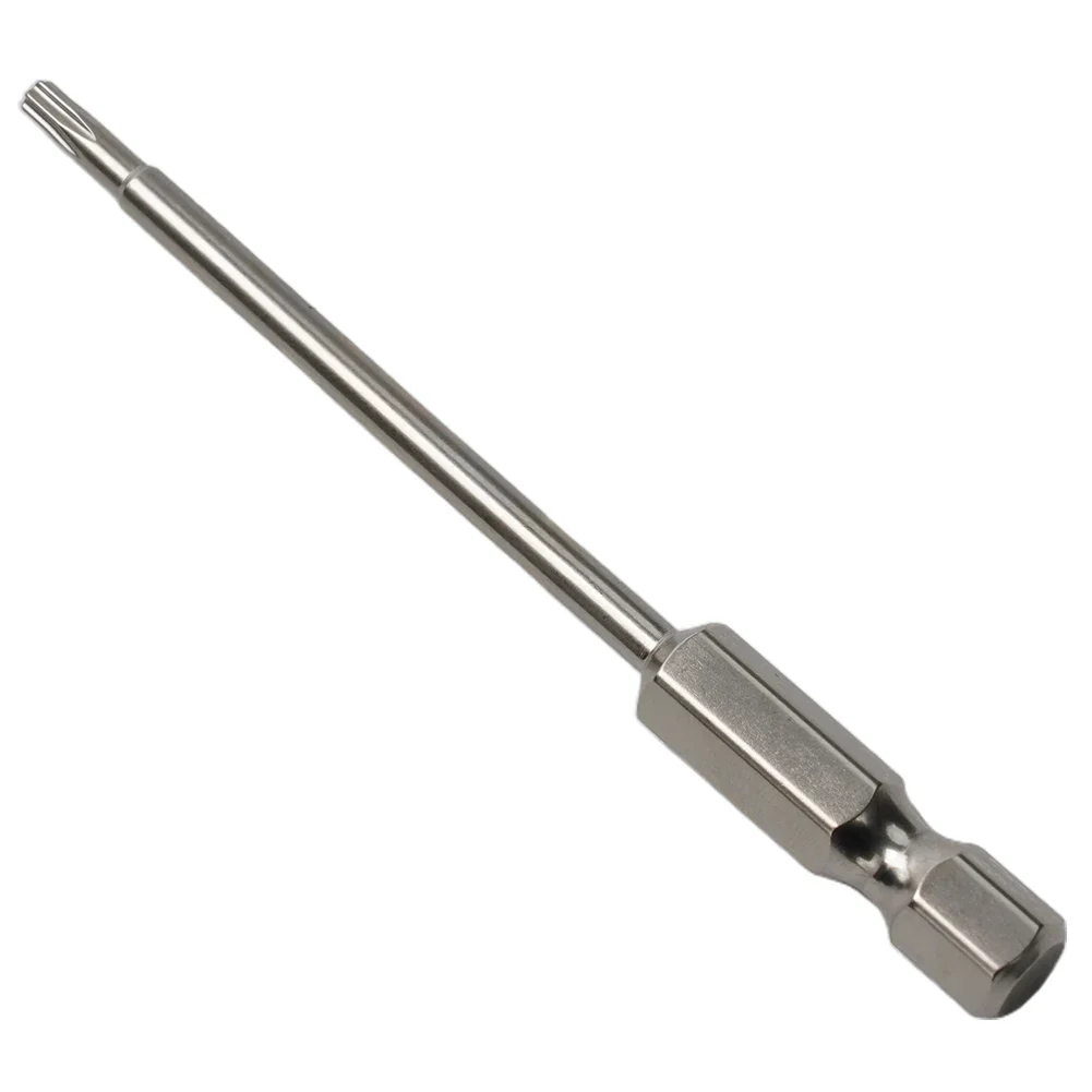 Punta de destornillador Torx hueca de 75mm, vástago hexagonal de 1/4 ...