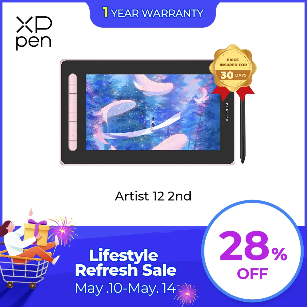 Xppen Artist Graphic Tablet | 12 Inch Android Tablet Pen | Digital Pen ...
