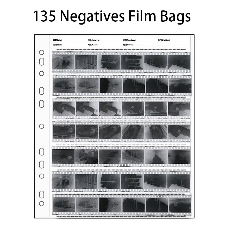 Acid-Free Film Storage Pages - Archival Quality Negative Sleeves for ...
