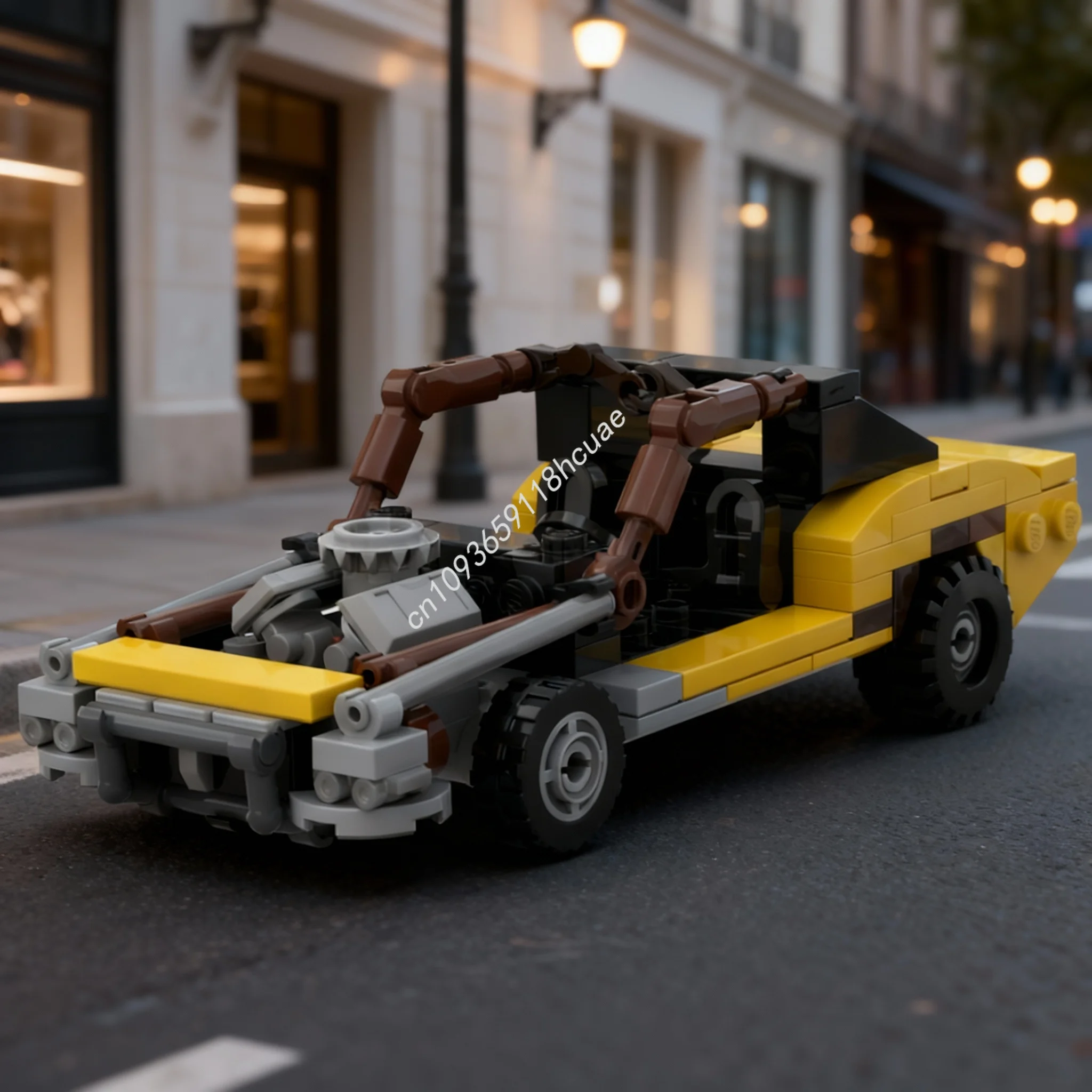168pcs MOC Creator Half Life 2 Jalopy Model Building Blocks ...