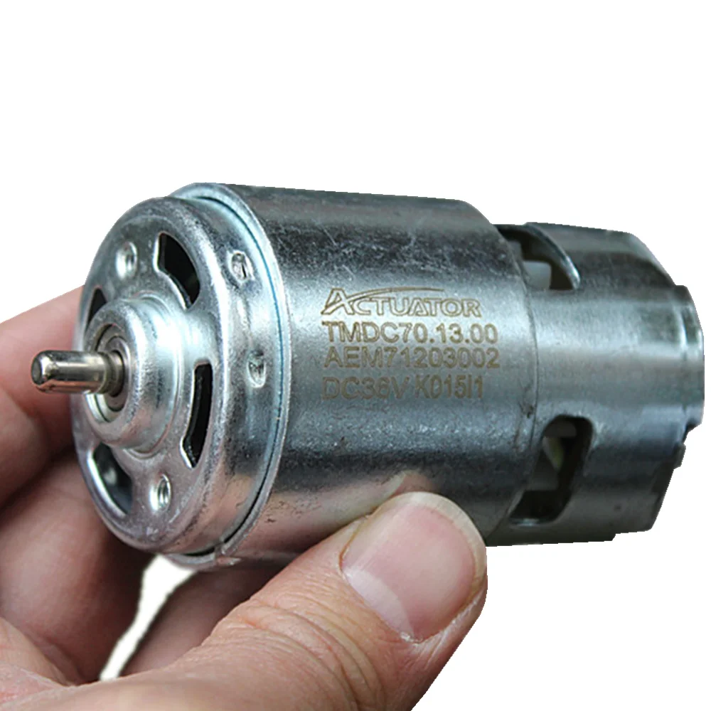 High speed high power 775 motor DC12 24V 36V DC generator Front ball ...