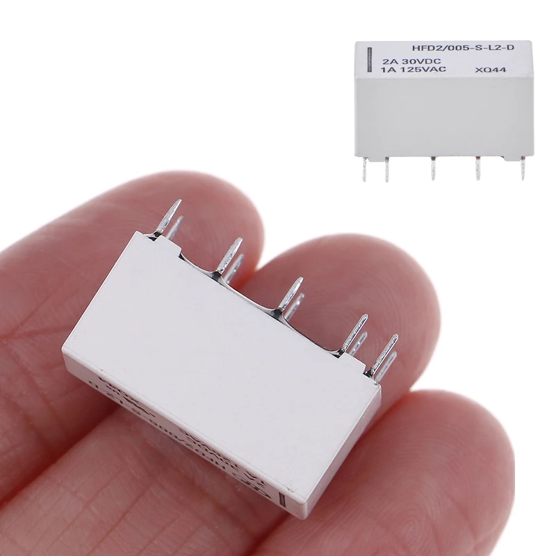 1pcs-High-quality-Realy-5V-Coil-Bistable-Latching-Relay-DPDT-30VDC-2A ...