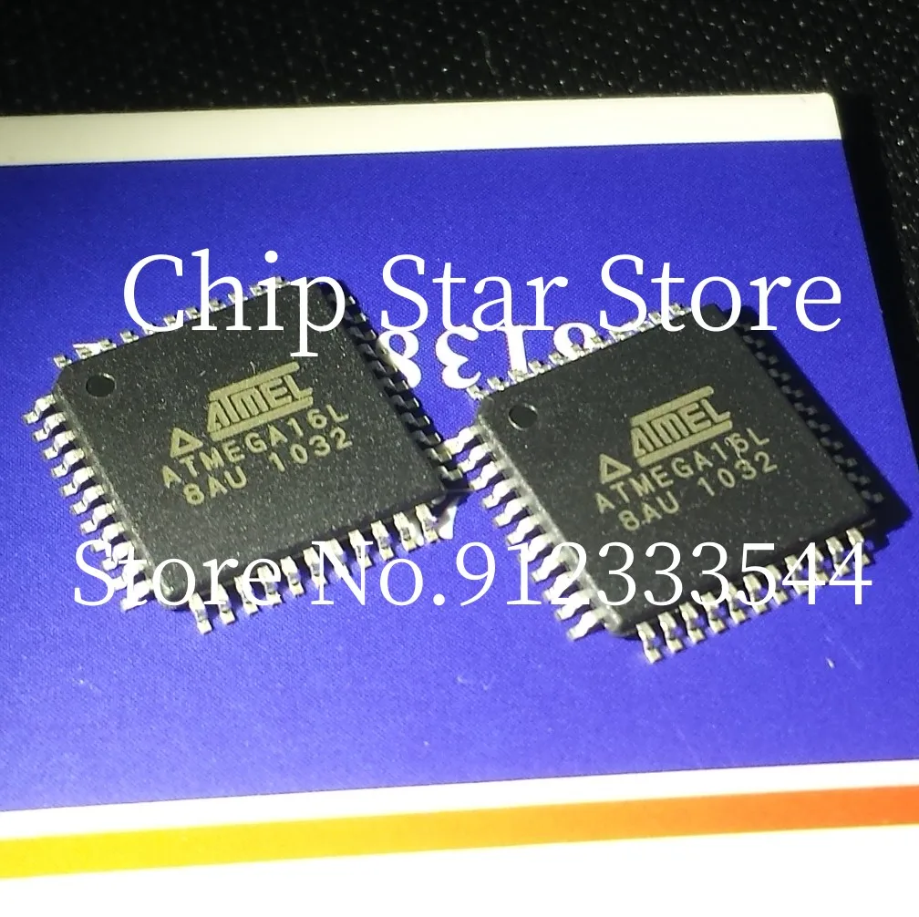 2-50pcs-ATMEGA16L-8AU-ATMEGA16L-TQFP44-8Bit-Microcontroller-MCU-100-New ...