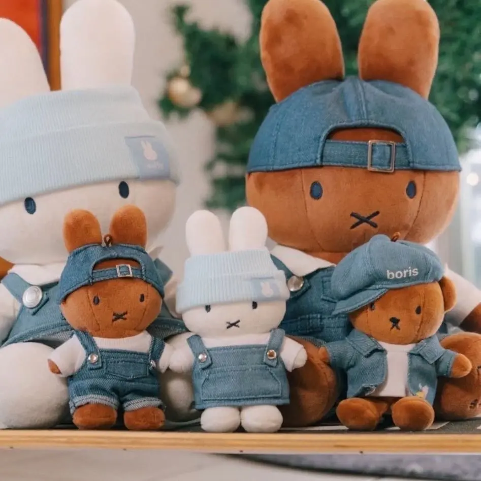 Cartoon Miffy Rabbit Merchandise Toast Baker Miffy Denim-themed Korean ...