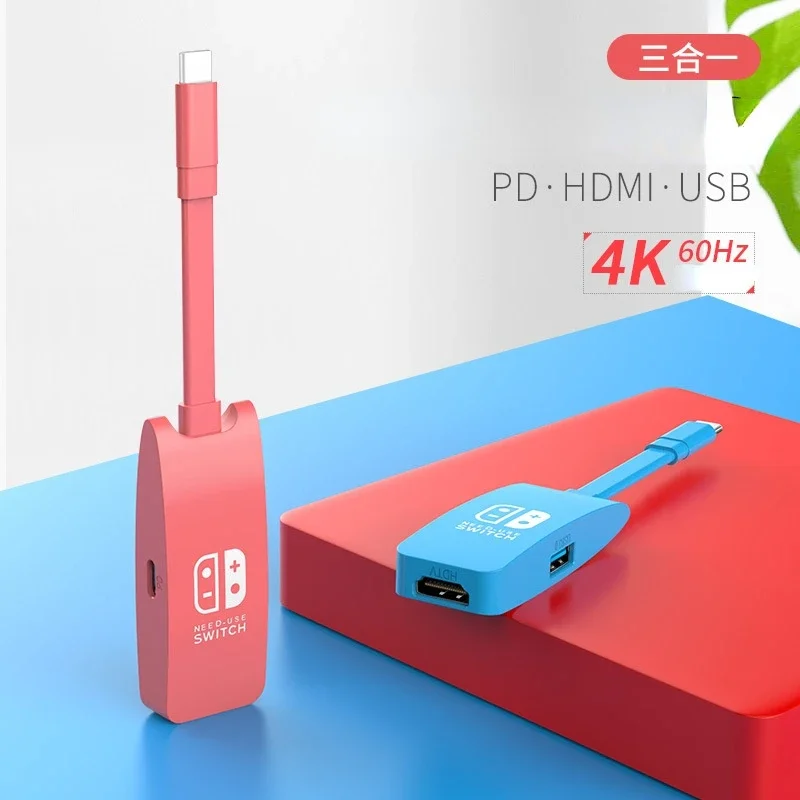 Three-in-one-Compatible-for-SWITCH-Nintendo-Game-Console-Wiring-HUB ...