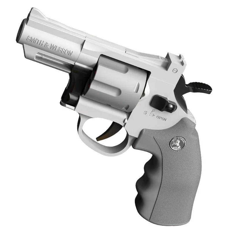 Continuous-Firing-Pistol-ZP5-357-Revolver-Launcher-Soft-Dart-Bullet-Toy ...