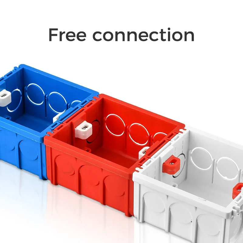 YINKA-Tp86-Switch-Mounting-Box-Cassette-Flame-Retardant-Plastic-PVC ...