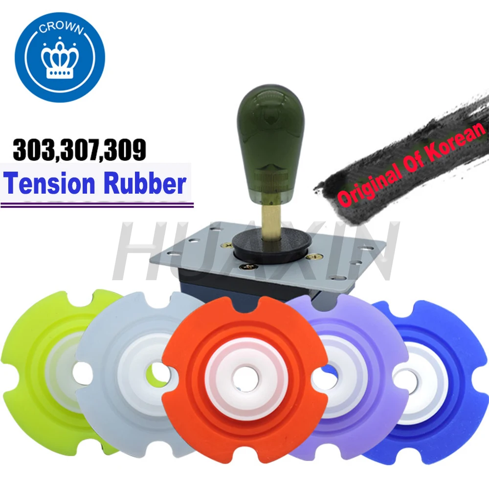 오리지널 한국 크라운 파이팅 조이스틱 특수 탄성 고무 링, 크라운 303 307 309 아케이드 기계 PS4 용 HST 장력 ...