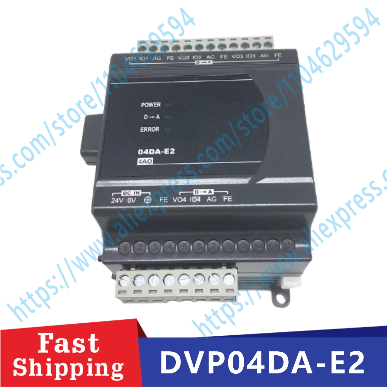 DVP04DA-E2 DVP02DA-S DVP04AD-S2 DVP04DA-S2 ใหม่ PLC โมดูล - AliExpress 502
