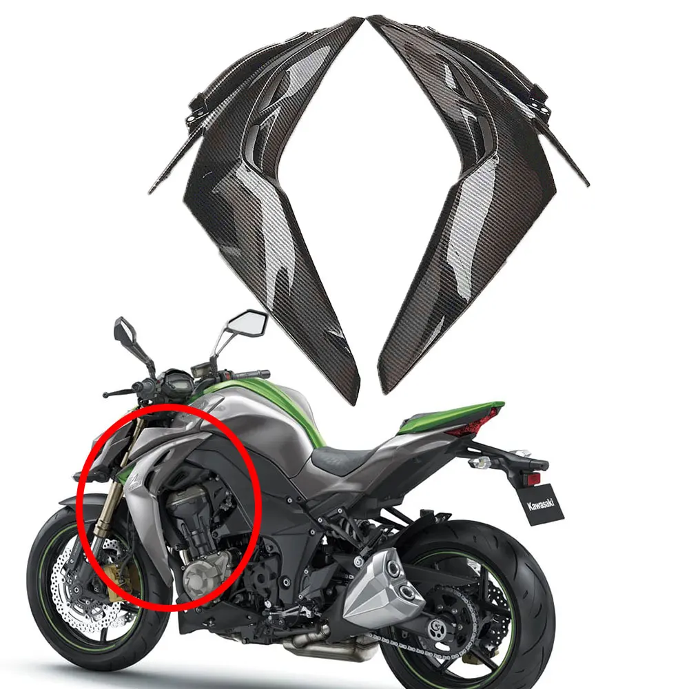Motorcycle-Front-Side-Radiator-Shroud-Cover-Panel-Fairing-Shield-For ...