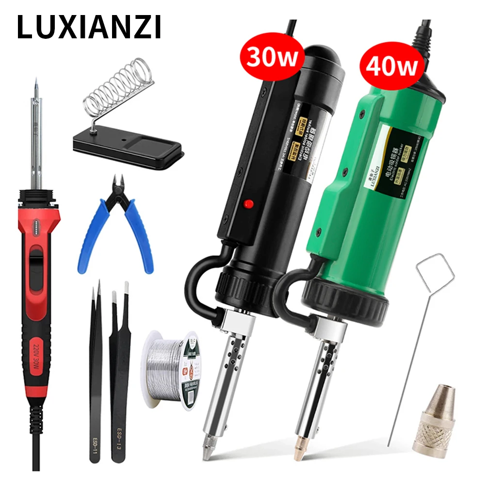 LUXIANZI-30w-40w-Powerful-Electric-Desoldering-Pump-Suction-Tin-Vacuum ...