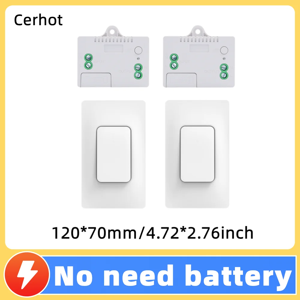 Wireless-self-powered-switch-household-remote-control-Push-button ...