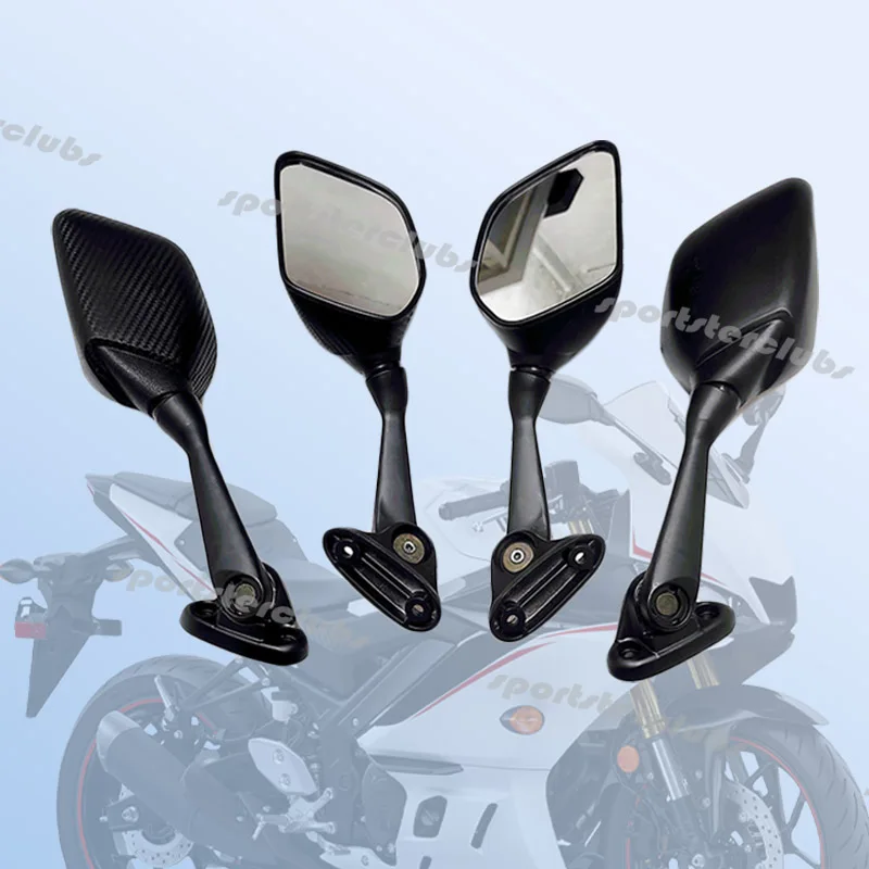 OE-Style-Motorcycles-Carbon-Rear-View-Side-Mirrors-For-YAMAHA-YZF-R3 ...