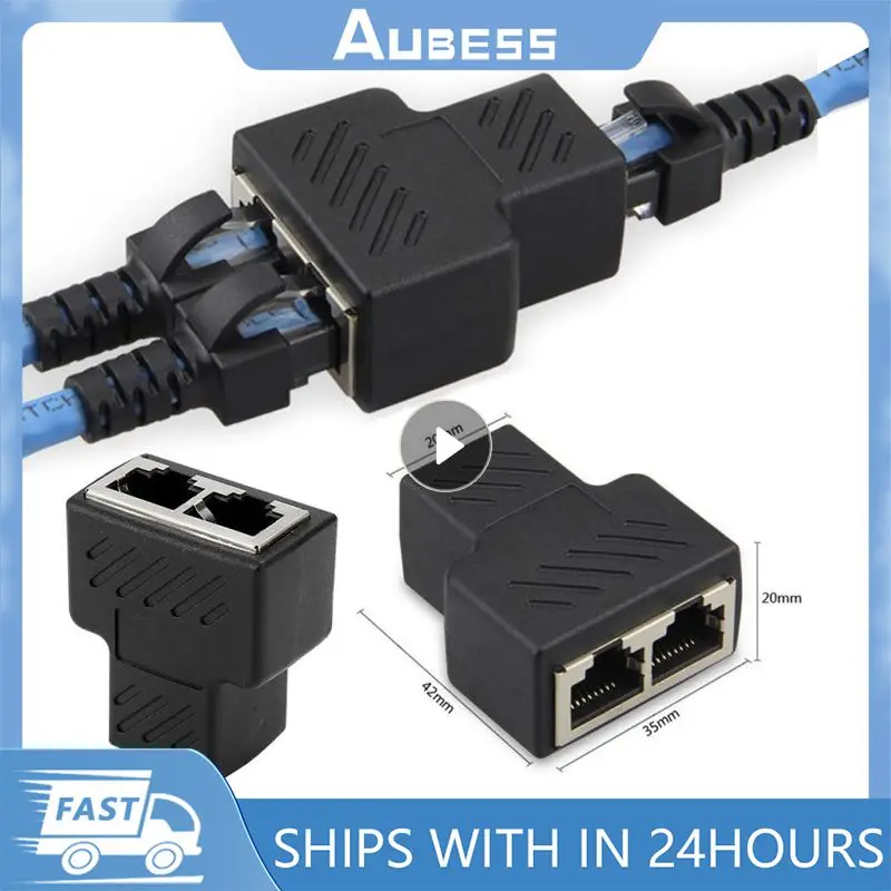 Ethernet-Adapter-Lan-Cable-Extender-Splitter-For-Internet-Connection ...