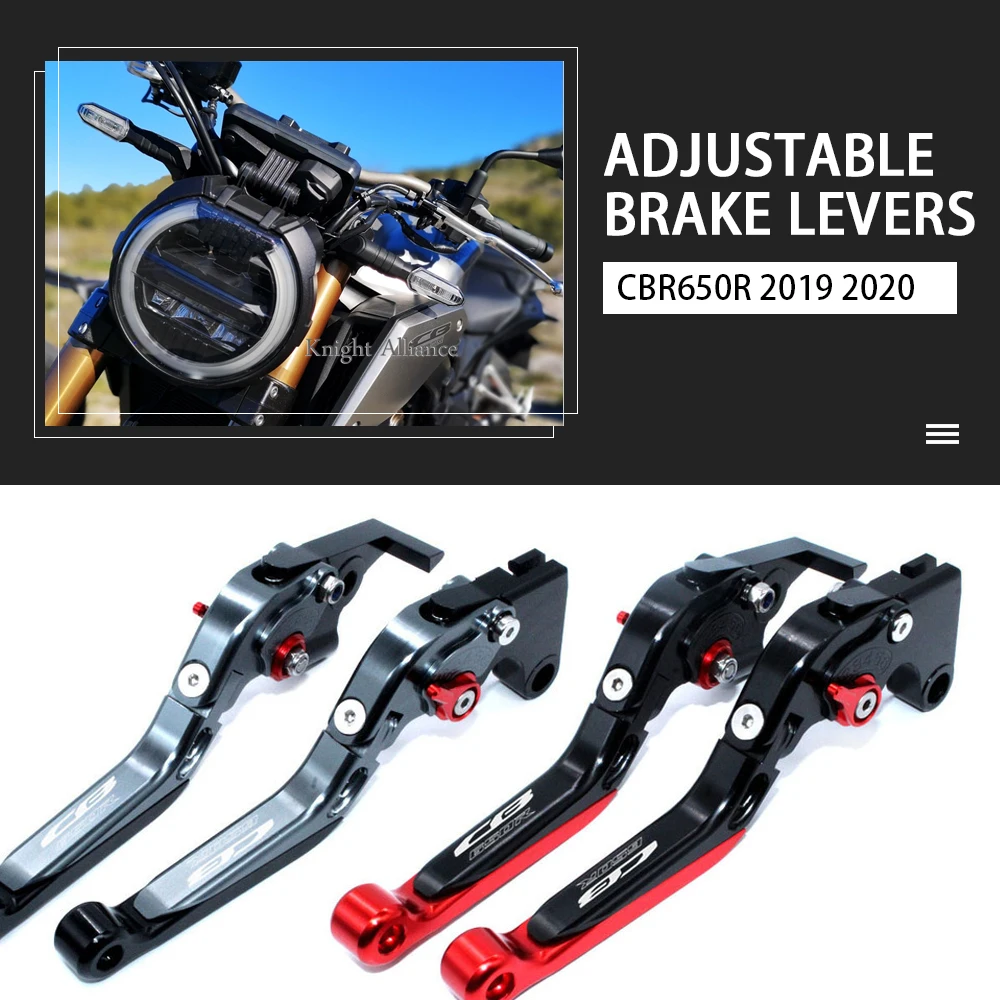 Motorcycle-Accessories-Parking-handle-clutch-Adjustable-brake-lever ...