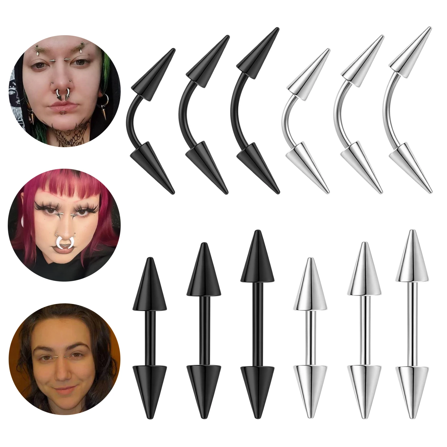 Double Bridge Piercing