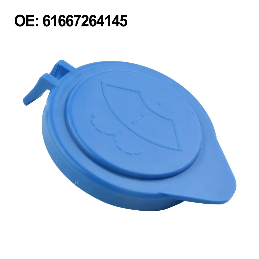 Blue-Car-Windshield-Wiper-Washer-Fluid-Reservoir-Lid-Cover-Tank-Bottle ...