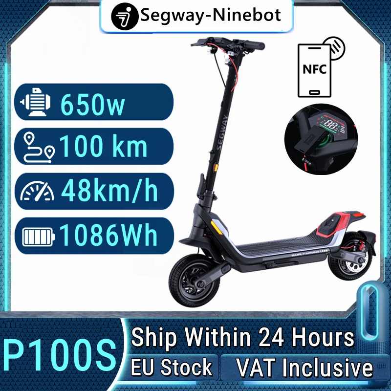 Eu In Stock Original Ninebot By Segway P100se Electric Kick Scooter 25 ...