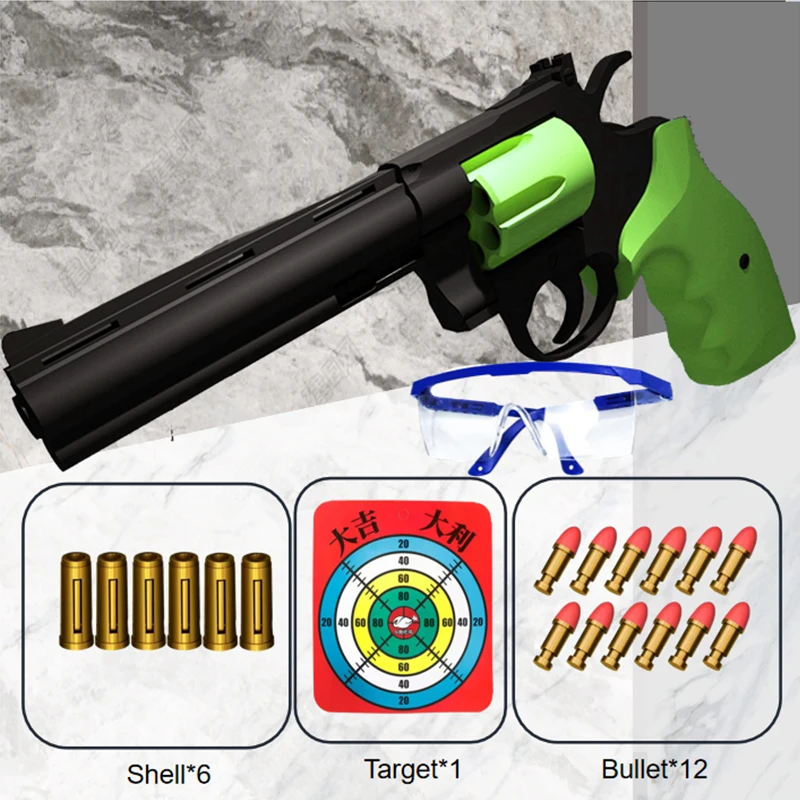 2024-ZP5-Revolver-Soft-Bullet-Gun-357-Simulated-Ejection-Toy-Pistol ...
