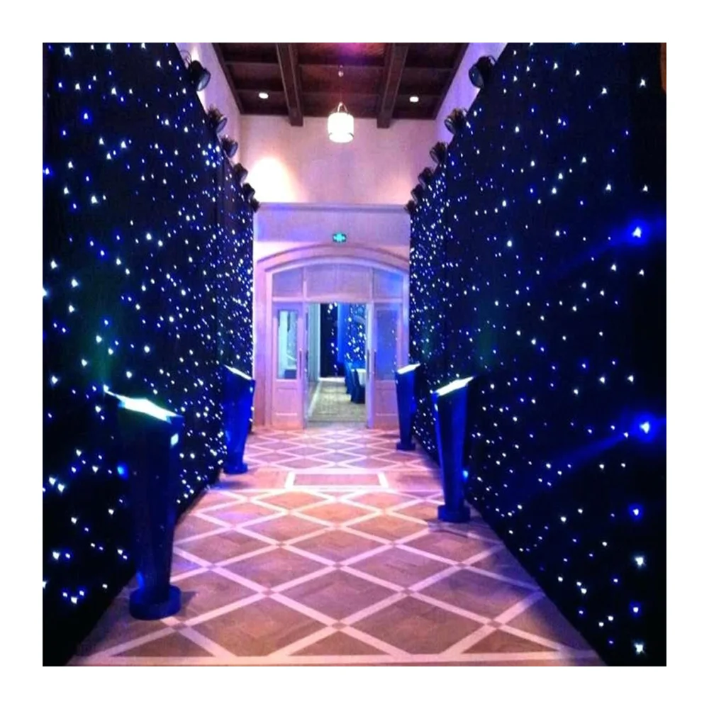Led-Star-Sky-Backdrop-Rgbw-Light-Nightclub-Cloth-Starry-Curtain-Dmx512 ...