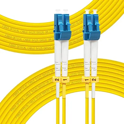 LC-LC fiber optic patch cord SM 40M 30m Duplex cable LC/UPC optical ...
