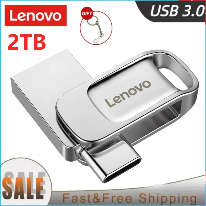 Unidad-Flash-USB-Lenovo-de-2-TB-3-0-tipo-C-PenDrive-1T-Memory-Stick ...