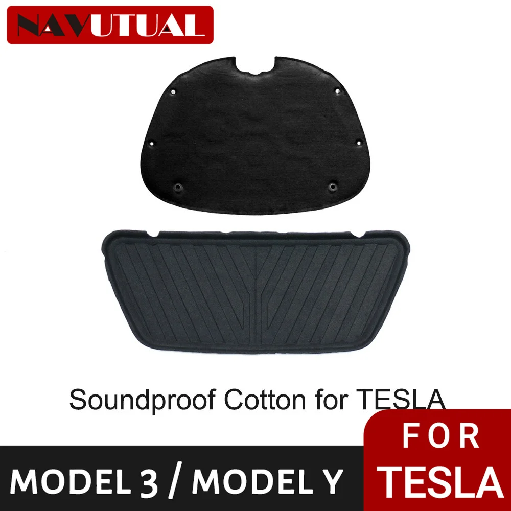 For-Tesla-Model-3-Model-Y-Front-Trunk-Lid-Sound-Insulation-Cotton ...