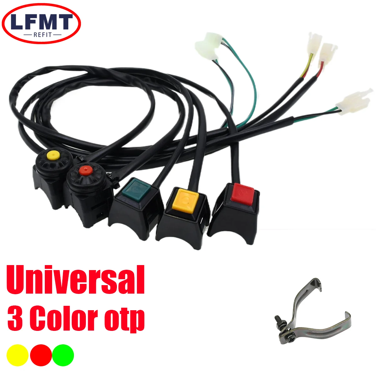 New-Motorcycle-ATV-Motorbike-Power-Ignition-Start-Switch-Button-22mm ...