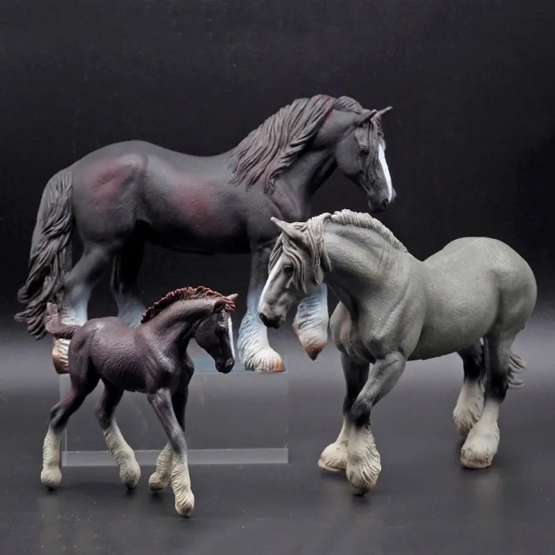 Figuras-do-cavalo-do-condado-do-PVC-para-crian-as-boneca-miniatura-da ...