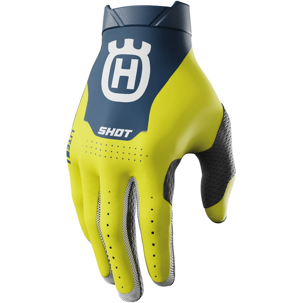 2025 husqvarna Moto Glove Motocross Navy MX Gloves Off Road Motorcycle ...