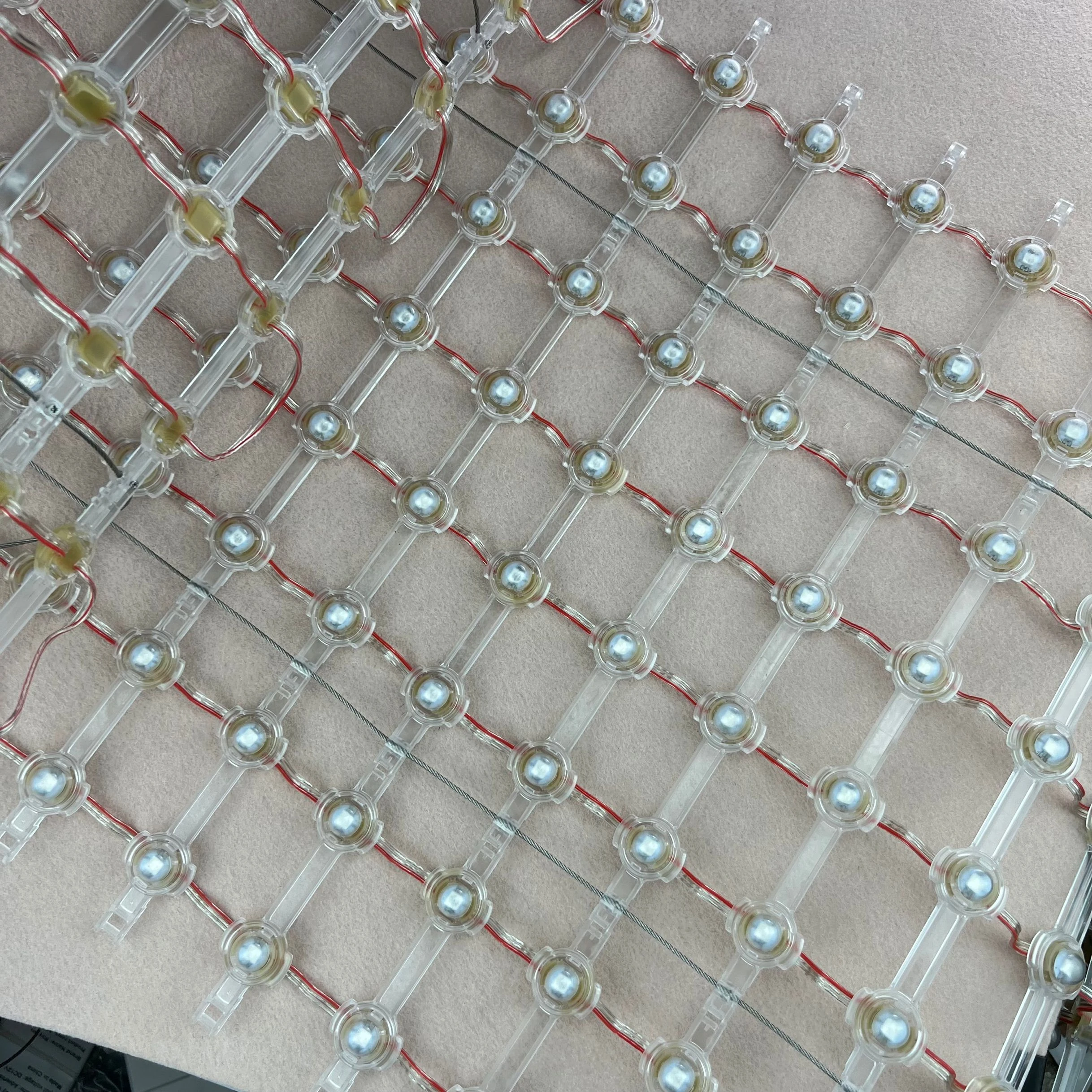 62.5mm Pitch Dc12v Ws2815 20mm Diameter Led Pixel Matrix;ip68 Rated ...