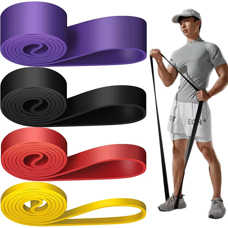 Resistance-Bands-Exercise-Elastic-Workout-Ruber-Loop-Strength-Rubber ...