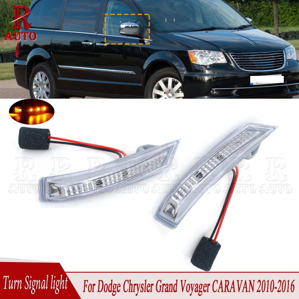 R-AUTO For Dodge Chrysler Grand Voyager CARAVAN 2010-2016 Rearview ...