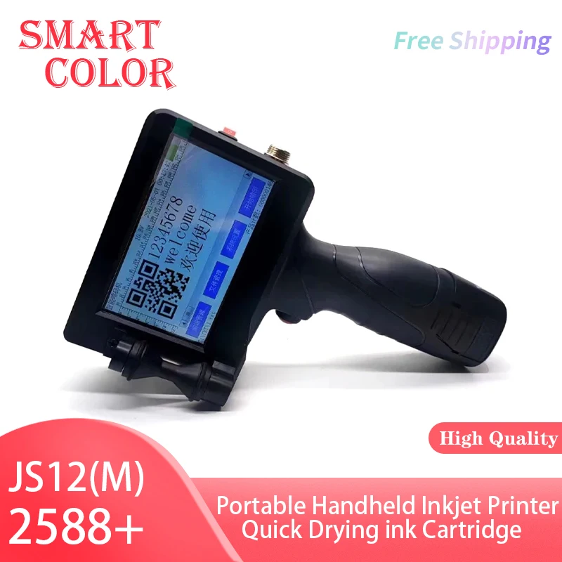 2588-2588-JS12-Portable-Handheld-Printer-Jet-Gun-12-7mm-Food-Packaging-Production-Date-Barcode ...