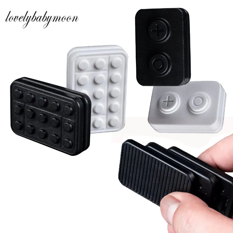 ABS-Plastic-Fidget-Spinner-Magnetic-Decompression-Square-EDC-Push-Card ...