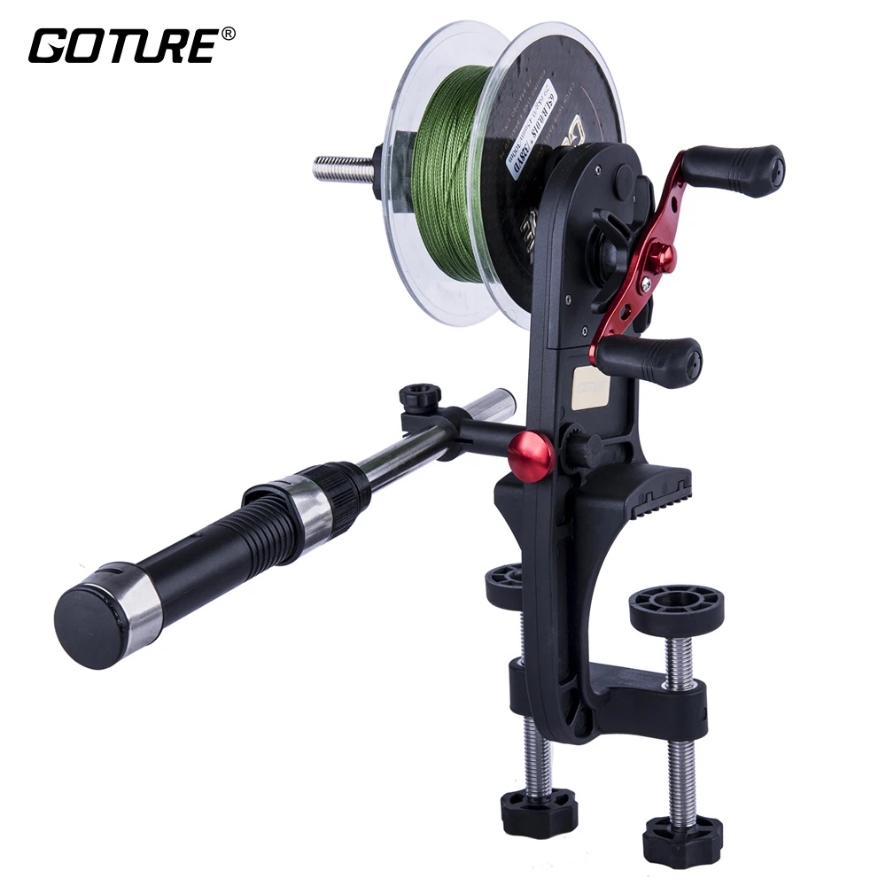 Goture-High-Speed-Fishing-Line-Winder-Two-Point-Fixed-Base-Reel-Spool ...