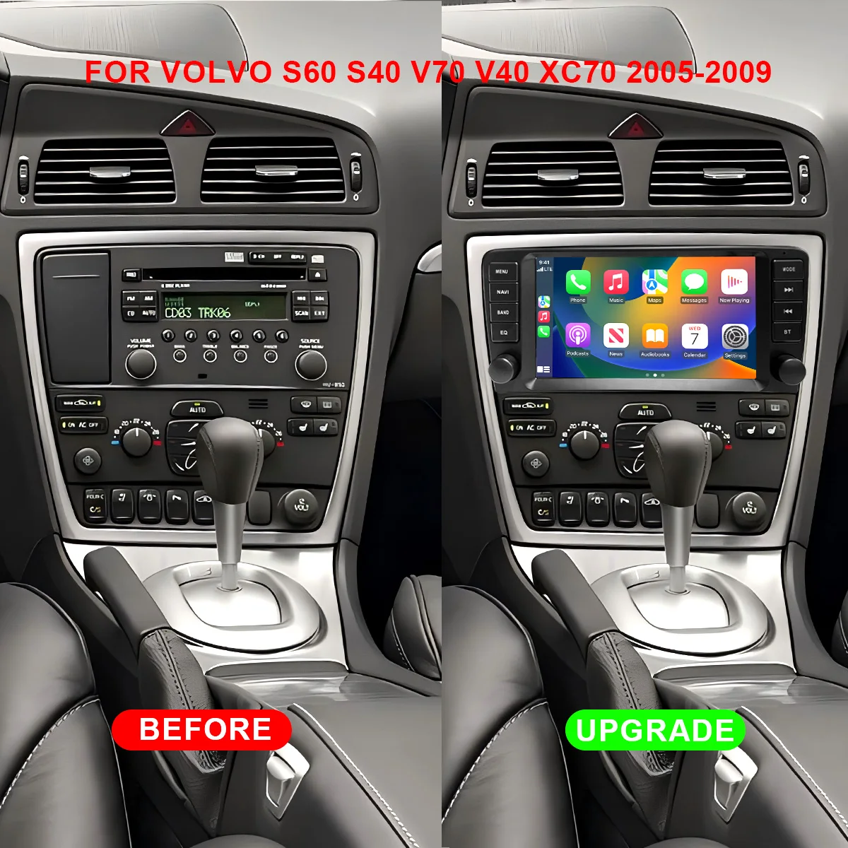 CHSTEK For Volvo XC70 V40 S60 V70 S40 2005 2006 2007 2008 2009 Car ...