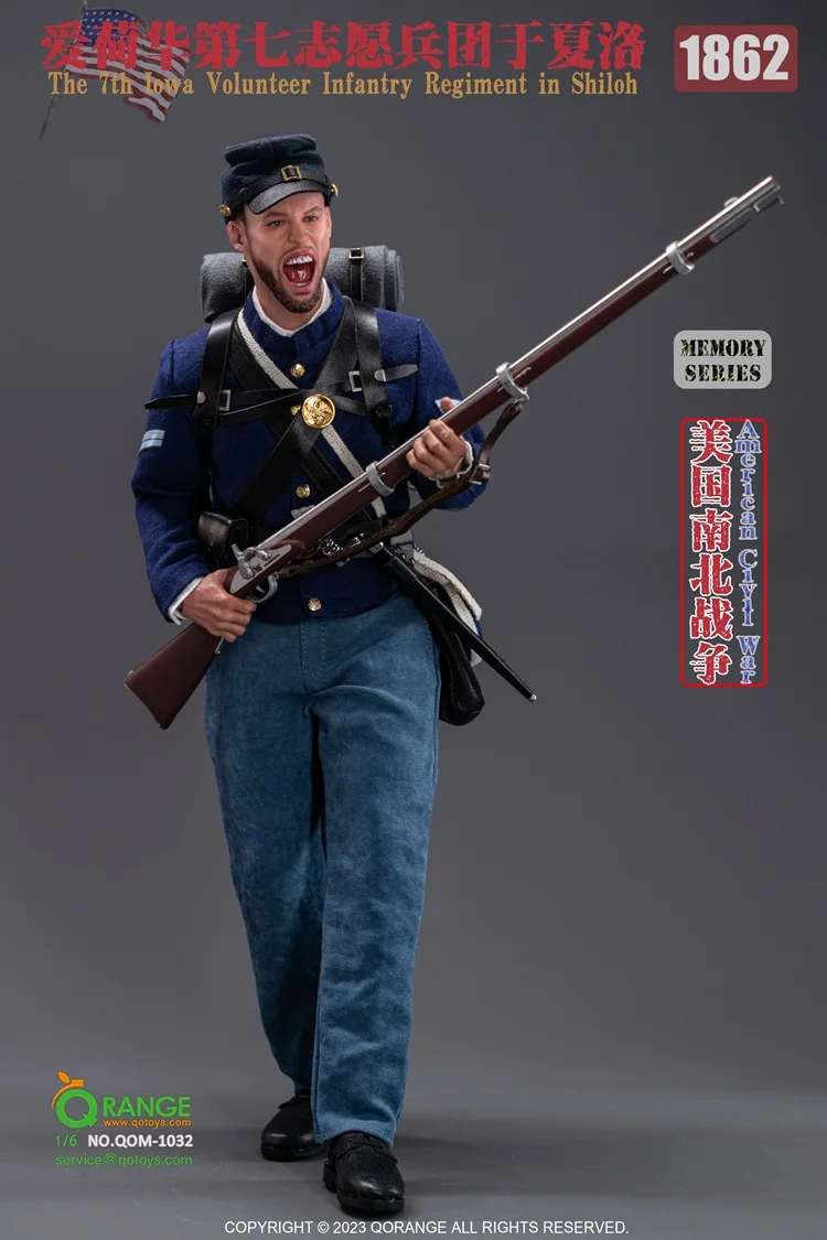 QORANGE-American-Civil-War-Action-Figures-QOM-1032-Whole-Box-New ...