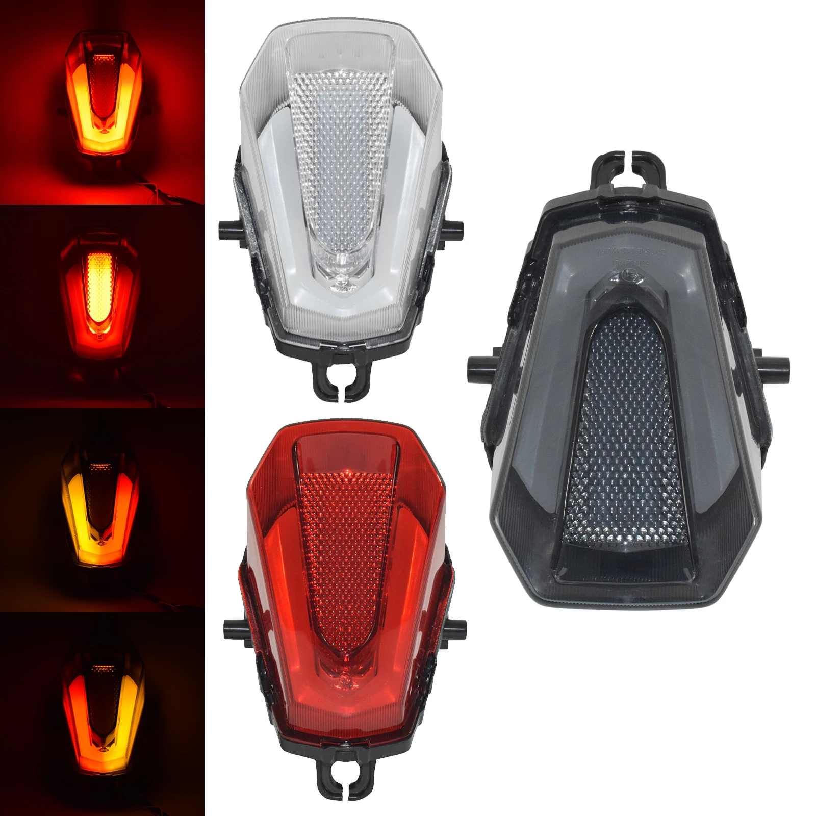 TAORIDER-MOTO-E-Mark-Led-Integrated-Blinker-Taillight-Tail-Brake-Turn ...