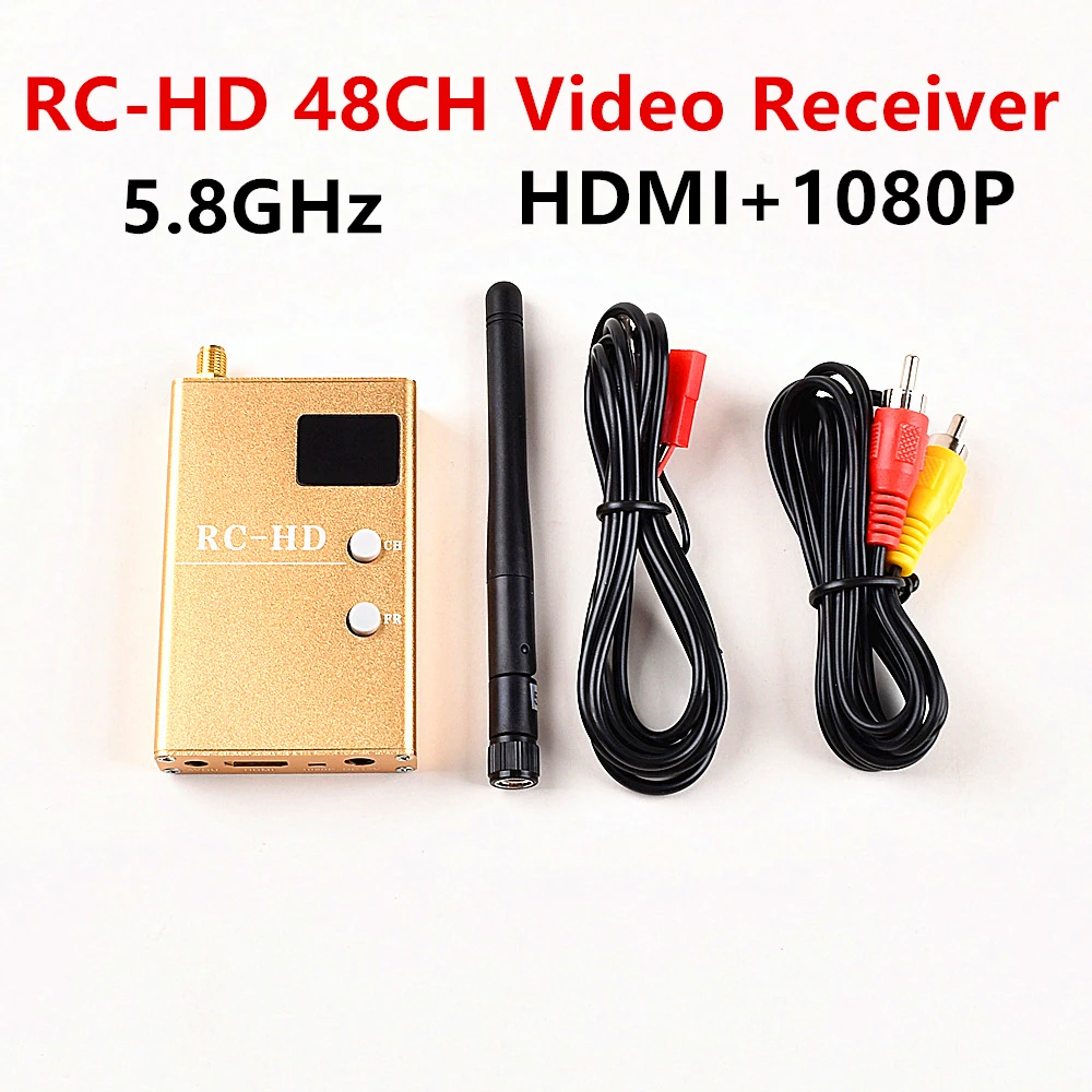 RC832HD RC-HD FPV 5.8G 5.8GHz 48CH 48 Channels Receiver HDMI With A/V ...