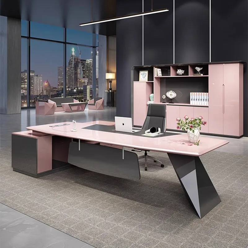 Coffee-Table-Writing-Desk-Metal-Computer-Organizer-Office-Executive ...