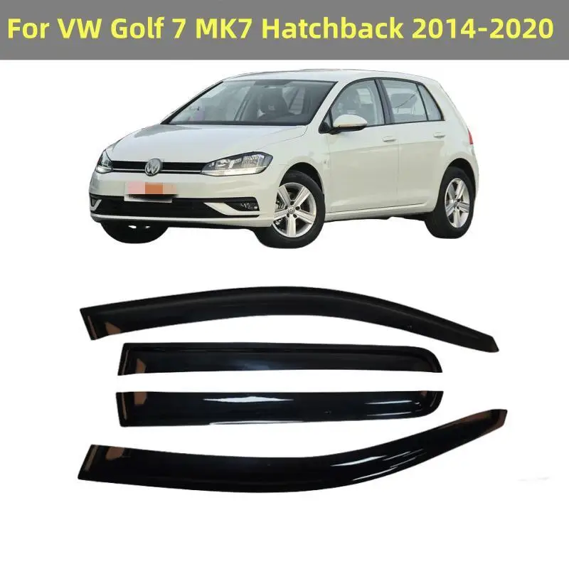 For Volkswagen VW Golf 7 MK7 Hatchback 2014-2020 Car Side Window Visor ...