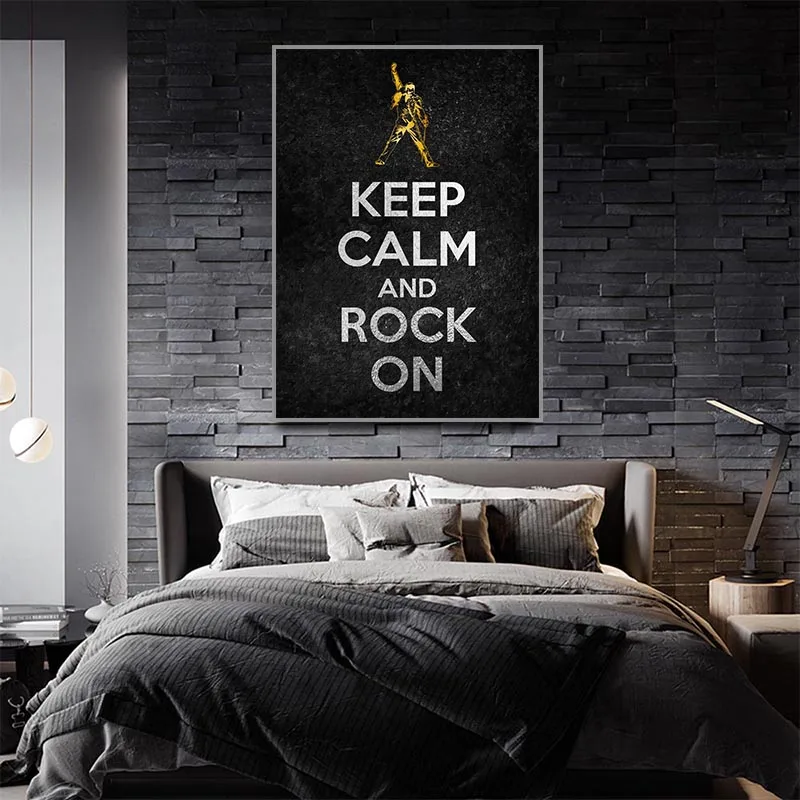 Keep Calm And Rock On Wallpapers