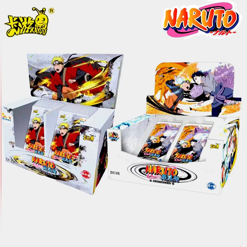 Narutoes Cards Box Anime Naruto Hero Card Sasuke Character Card Holder ...